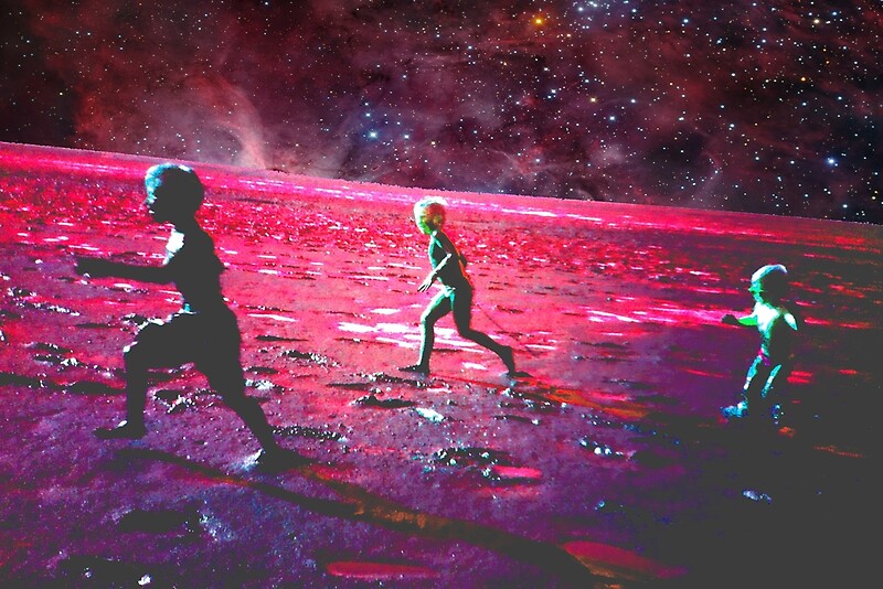 "RUN ON MARS" by ARTito | Redbubble
