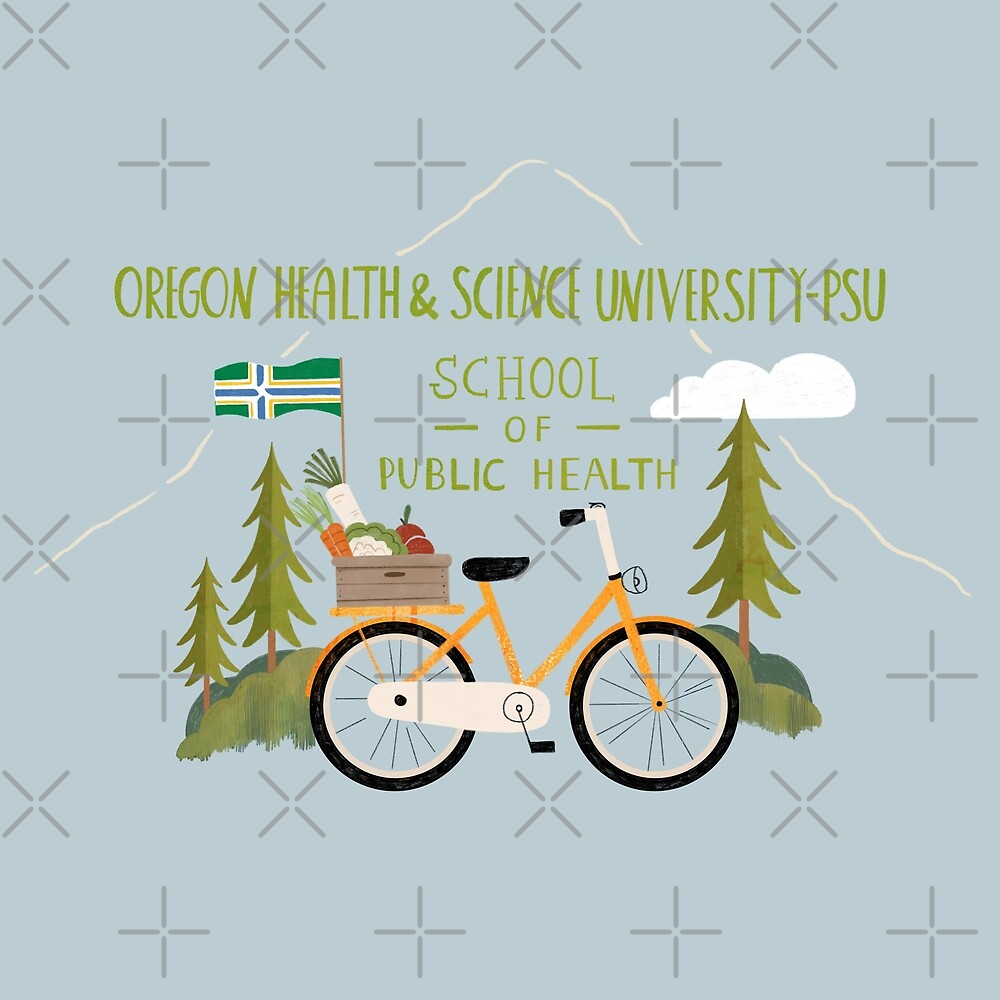 "Logo Oregon Health & Science University-PSU" by Judith Loske | Redbubble