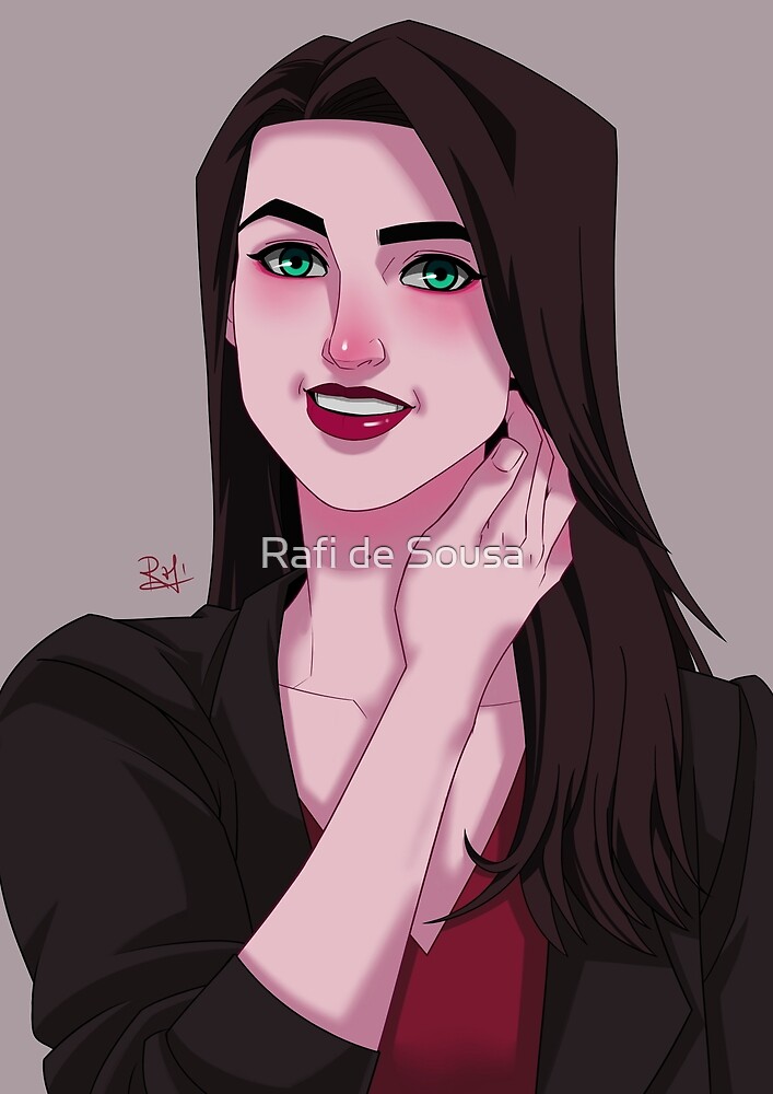 "Lena Luthor II" by Rafi de Sousa | Redbubble