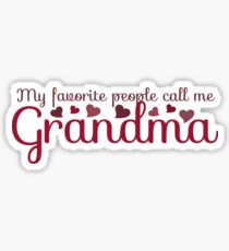 Grandma Stickers | Redbubble