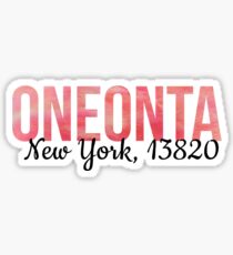 Oneonta Stickers | Redbubble