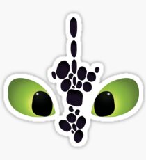 Toothless Eyes Stickers | Redbubble