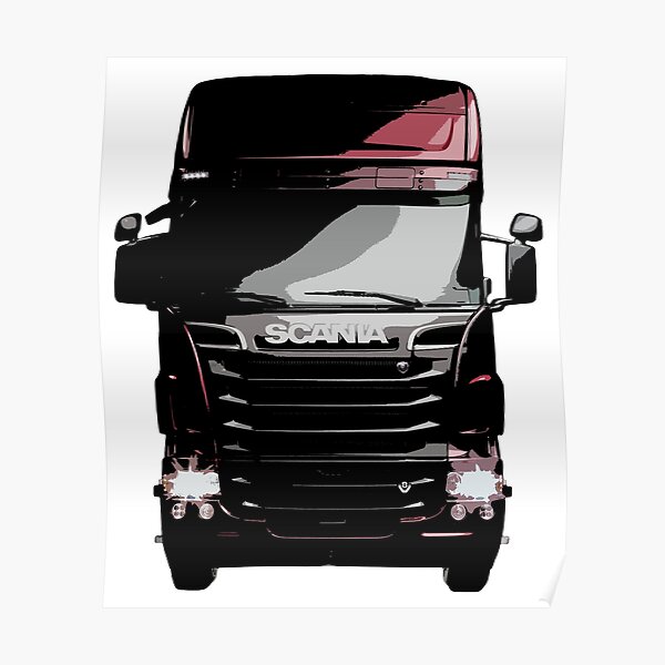 Posters sur le thème Scania | Redbubble
