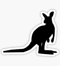 Kangaroo Stickers | Redbubble