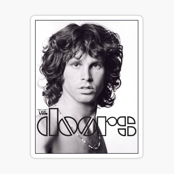 Jim Morrison Stickers | Redbubble