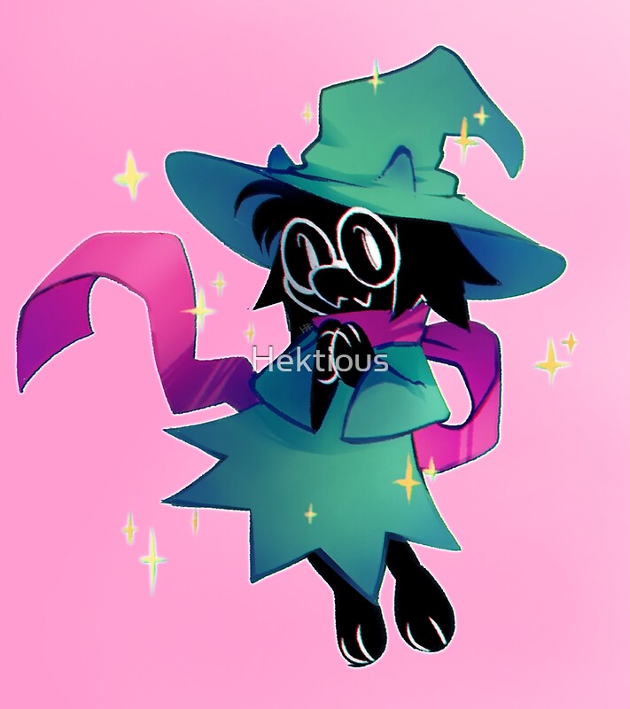 "Ralsei, The fluffiest of boys!" by Hektious | Redbubble