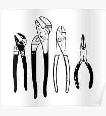 Hand Tools: Posters | Redbubble