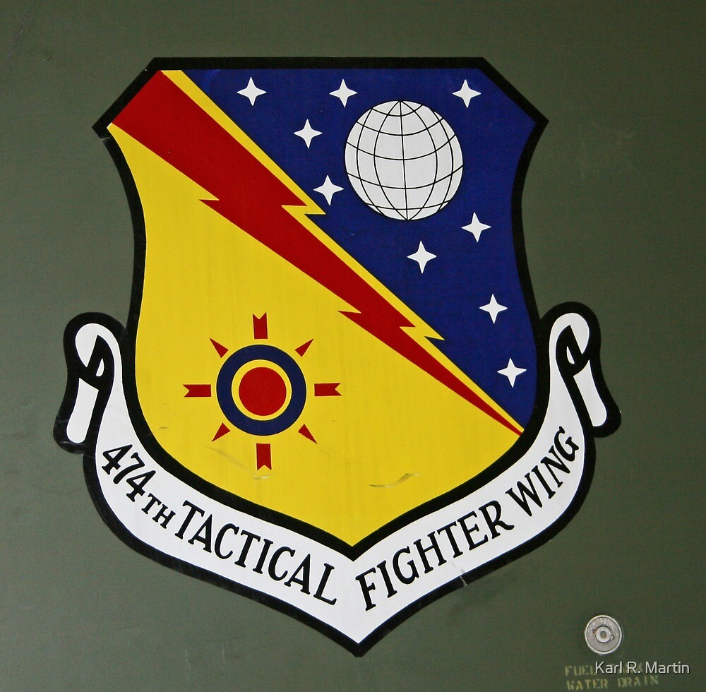 "474th Tactical Fighter Wing" by Karl R. Martin | Redbubble
