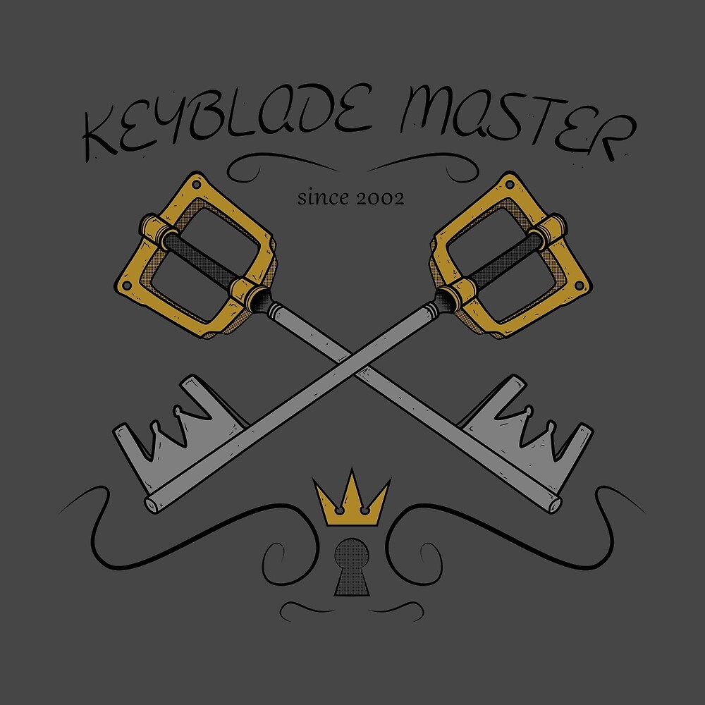 "Keyblade Master / Kingdom Hearts" by Ruwah | Redbubble