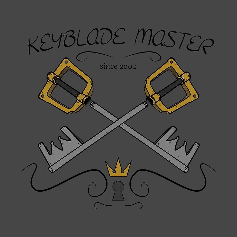 "Keyblade Master / Kingdom Hearts" by Ruwah | Redbubble