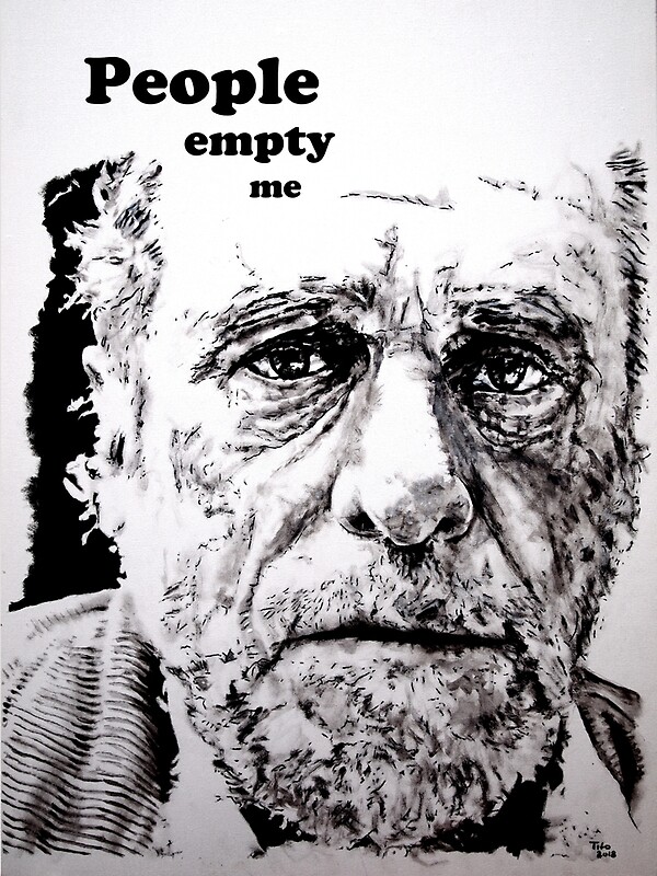 "PEOPLE EMPTY ME" by ARTito | Redbubble
