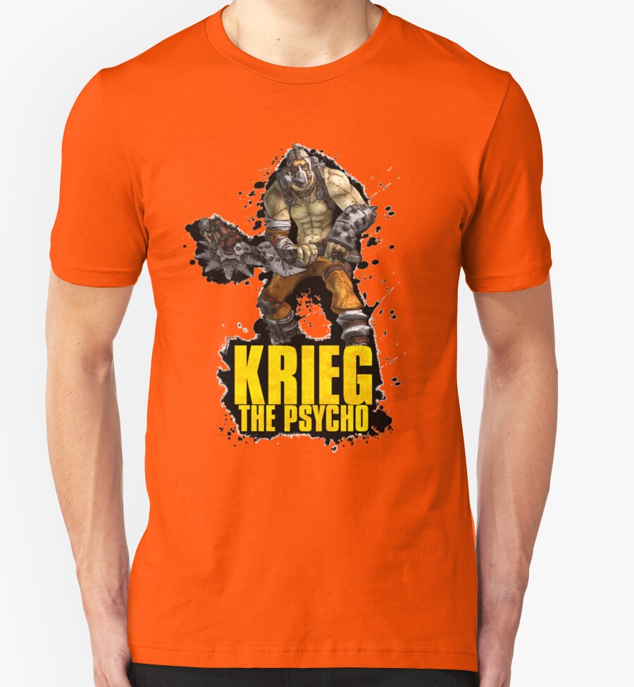 "Krieg - Borderlands" T-Shirts & Hoodies by selman14 | Redbubble