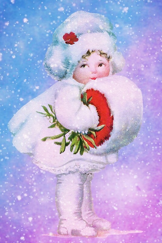 "HER WARM SNOW MUFF" by Tammera | Redbubble