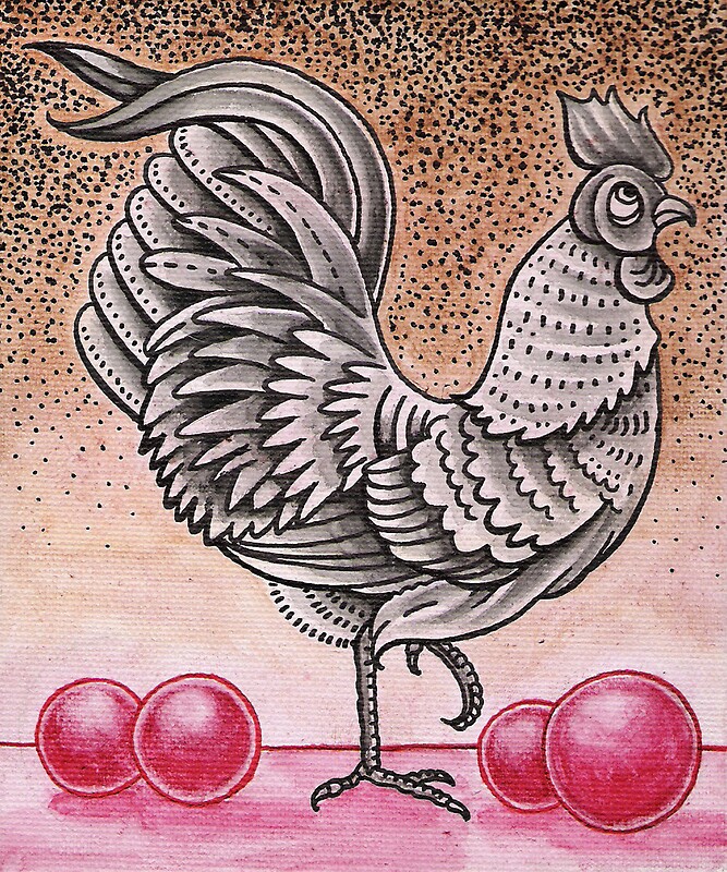 "my rooster and balls" by MattWolf | Redbubble