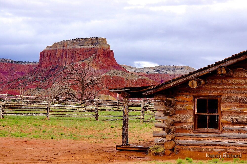 "Ghost Ranch, New Mexico" by Nancy Richard | Redbubble
