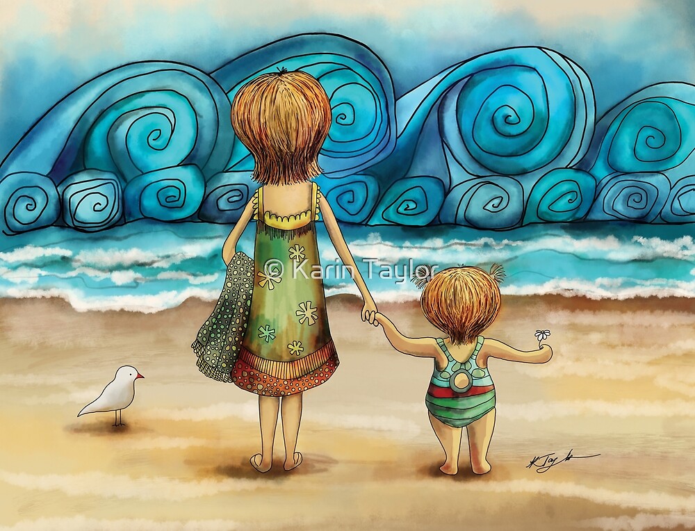 "Beachcombers" by Karin Taylor | Redbubble