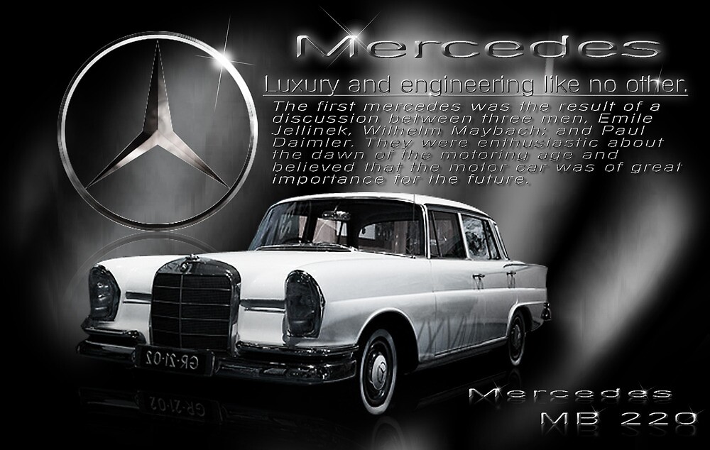 "Mercedes Poster" by SuperSprayer | Redbubble