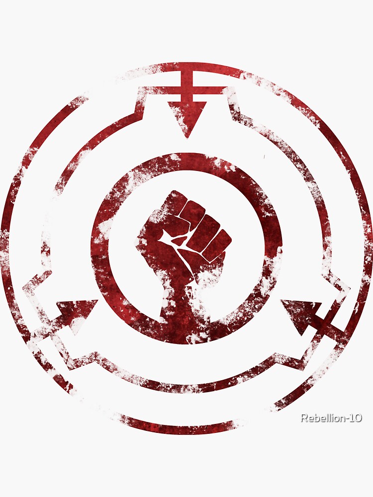 "SCP Foundation: Mobile Task Force Symbol" Sticker by Rebellion-10 ...