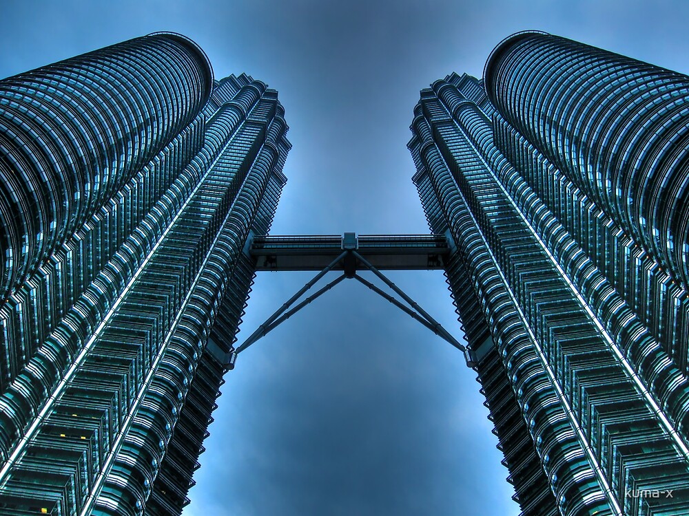 "Petronas Twin Towers /Kuala Lumpur - Malaysia/" by kuma-x | Redbubble