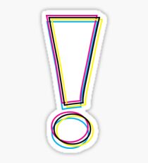 Exclamation Mark Stickers | Redbubble