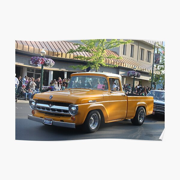 Classic Ford Truck Posters | Redbubble