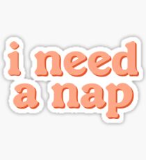 Nap Stickers | Redbubble