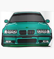 Bmw E36 Posters | Redbubble