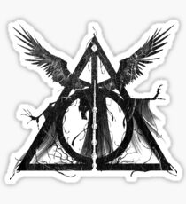 Deathly Hallows Stickers | Redbubble