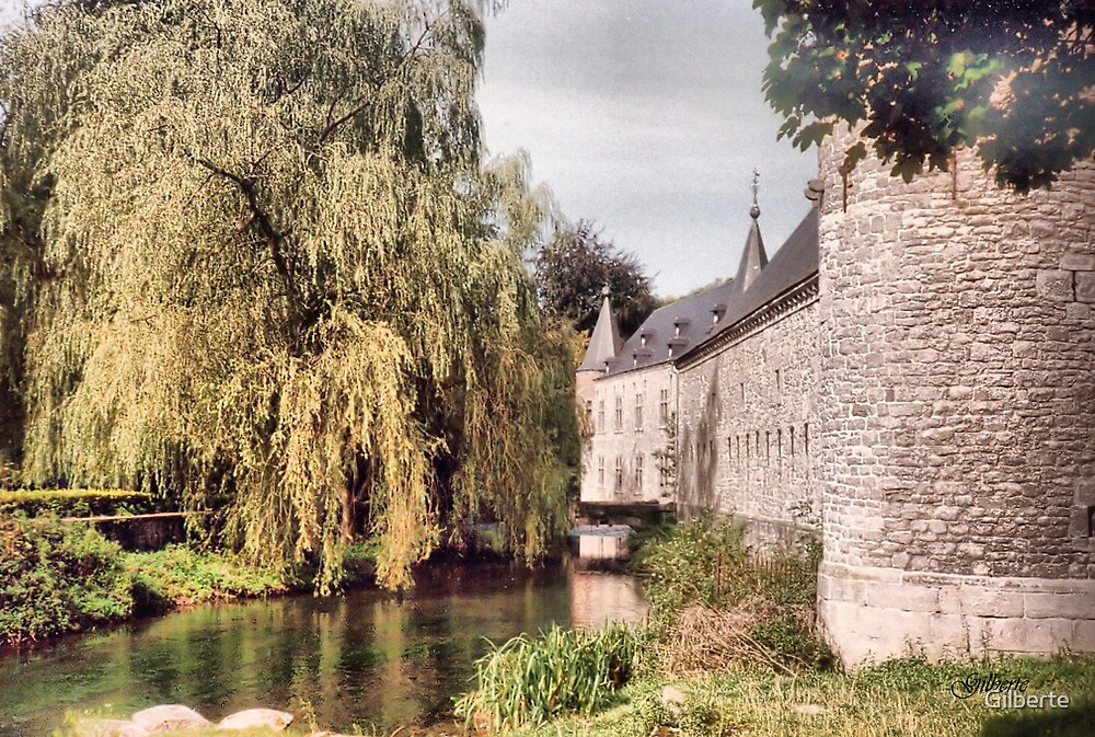"Spontin Castle - Belgium" by Gilberte | Redbubble
