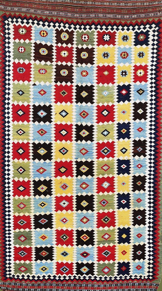 "Luri Kilim Antique Fars Persian Rug" by Vicky Brago-Mitchell® | Redbubble