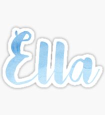 Ella Name Stickers | Redbubble