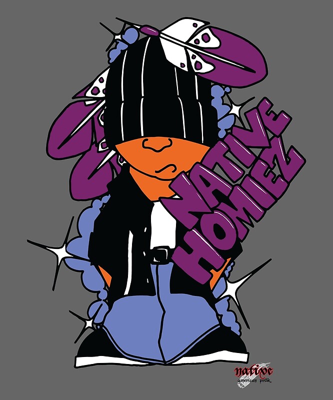 "Native Homiez - Eagle Feather Homie" by merchsolutions | Redbubble