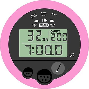 "pink coxswain coxbox" Sticker for Sale by allyhom | Redbubble