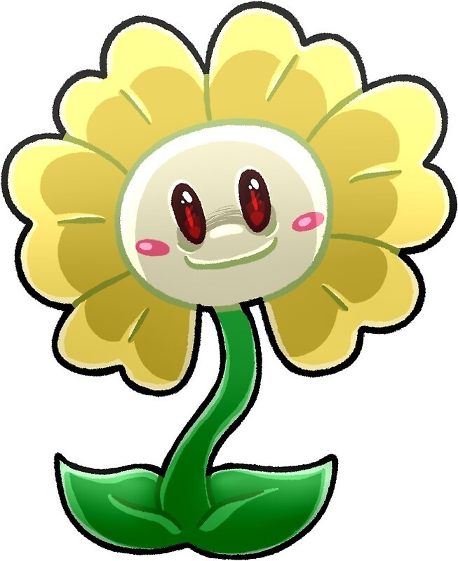 "Flowey Sticker" by AgentKulu | Redbubble