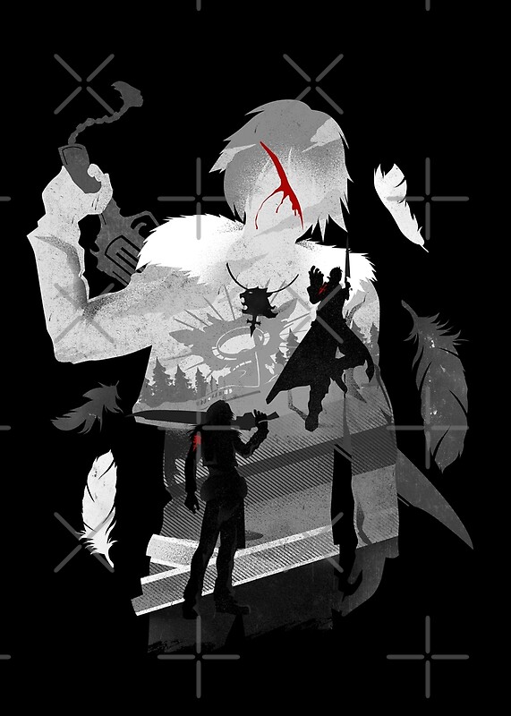 "Gunblade Rivals" by Hypertwenty Designs | Redbubble