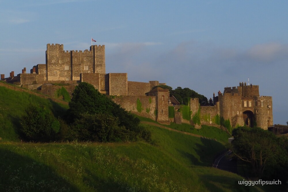 "Dover Castle; The Key to England" by wiggyofipswich | Redbubble
