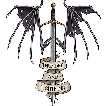 "Barbarian - Thunder and Lightning" Sticker for Sale by sheppard56 ...