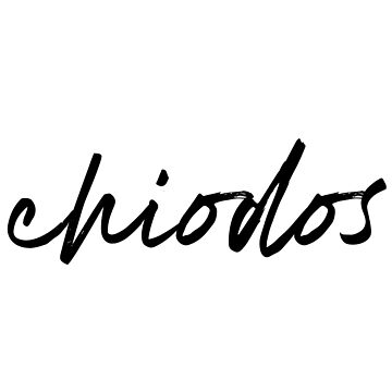 "chiodos band sticker" Sticker for Sale by nguyenorlose | Redbubble