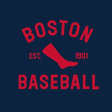 "Boston Baseball Est. 1901" Sticker for Sale by TheKidsAlright | Redbubble