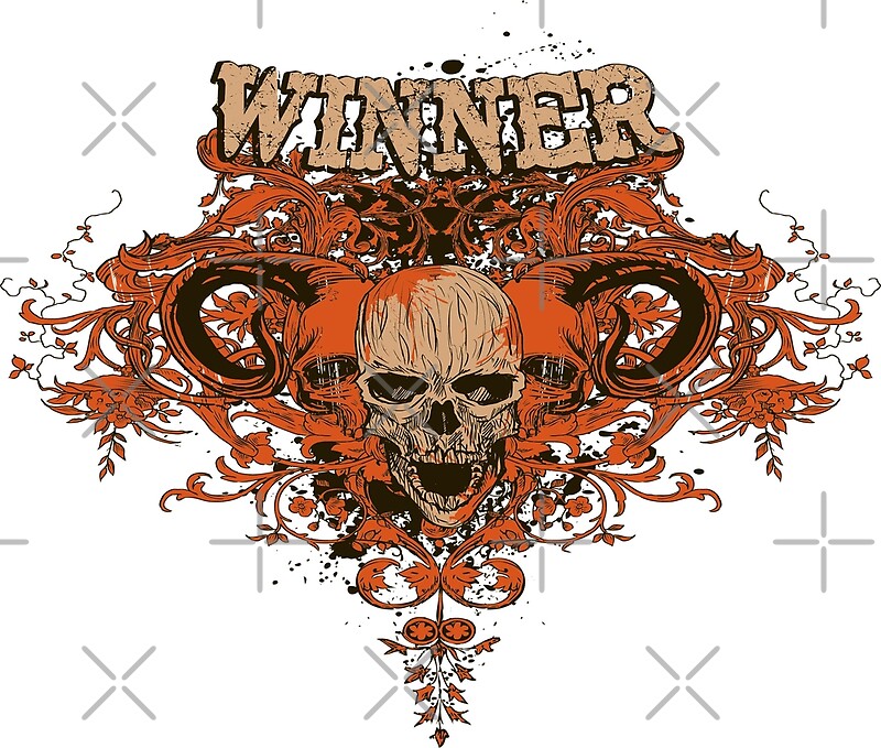 "Winner Skull" by leen12 | Redbubble