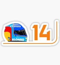 Fernando Alonso Stickers | Redbubble
