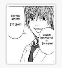 Light Yagami: Stickers | Redbubble