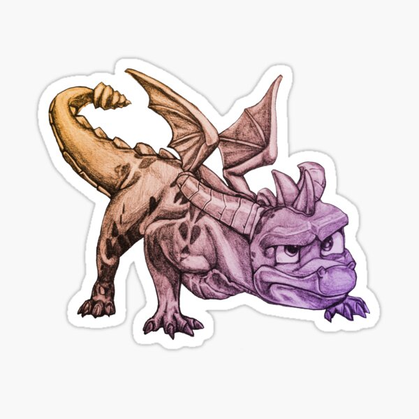 Spyro 2 Stickers | Redbubble