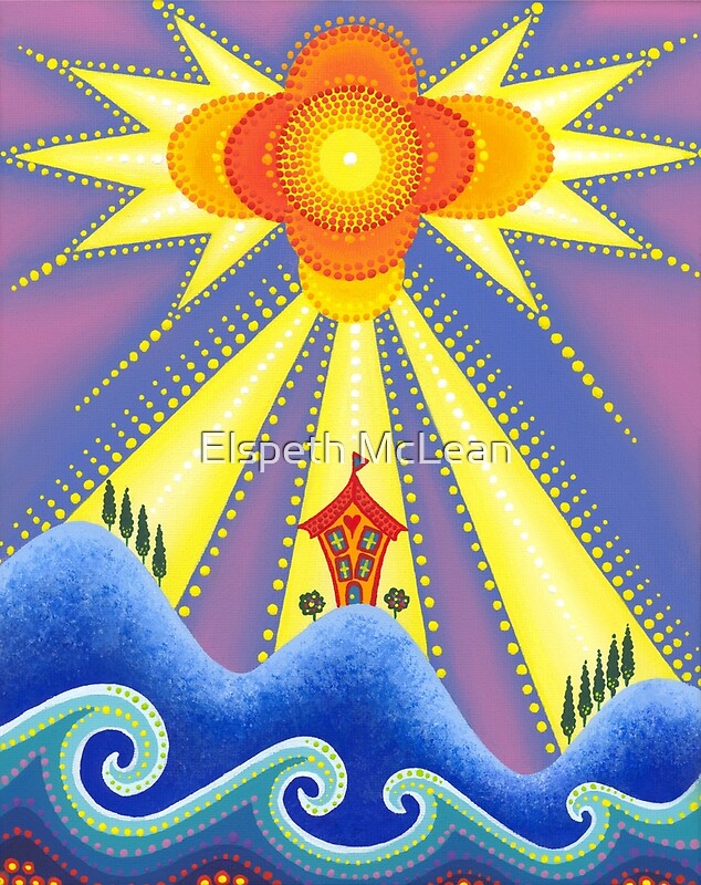 "Sun blessed home" by Elspeth McLean | Redbubble
