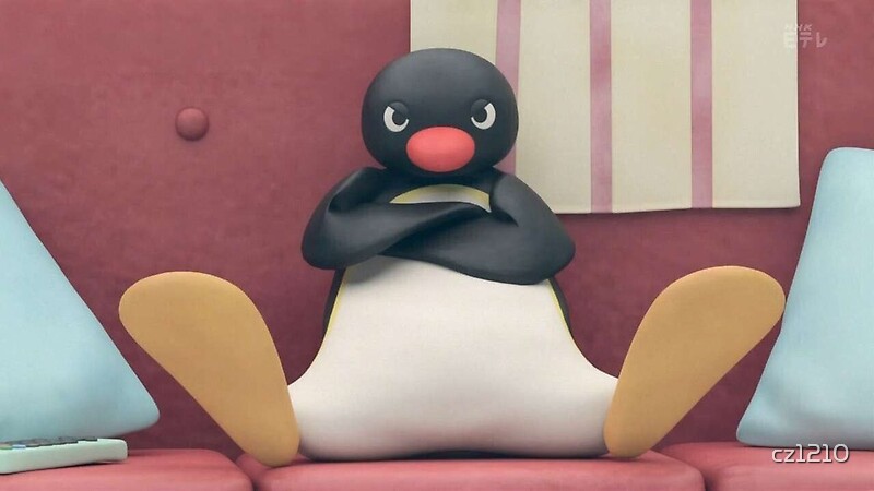 "Pingu not happy" by cz1210 | Redbubble