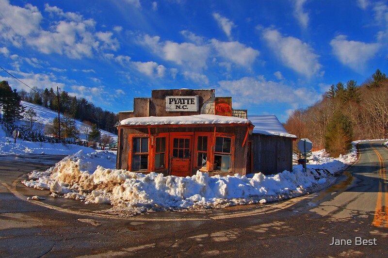 "Pyatte, North Carolina" by Jane Best | Redbubble