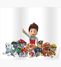 Paw Patrol Posters | Redbubble