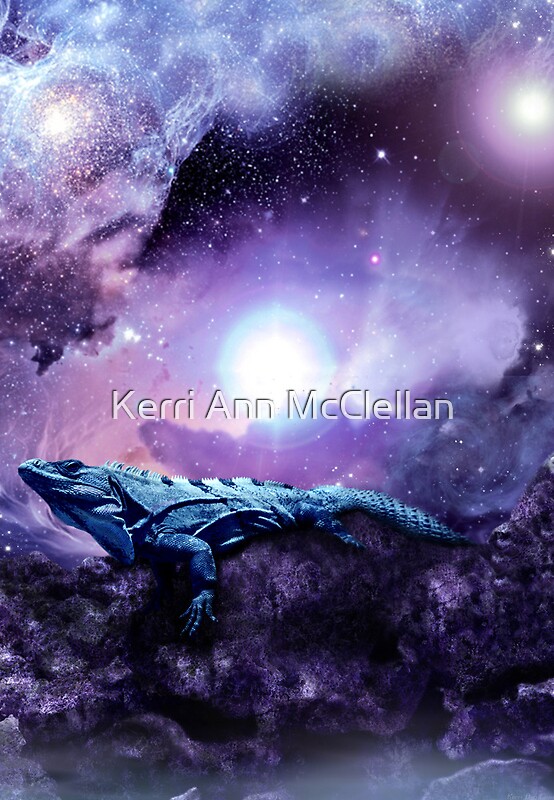 "Wicked Lizard" by Kerri Ann McClellan | Redbubble