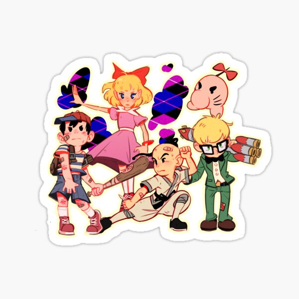 Earthbound Stickers | Redbubble