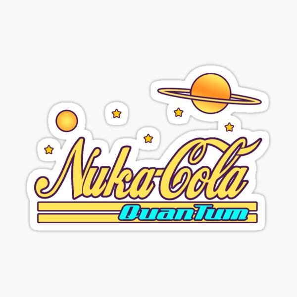 Nuka Cola Quantum Stickers | Redbubble